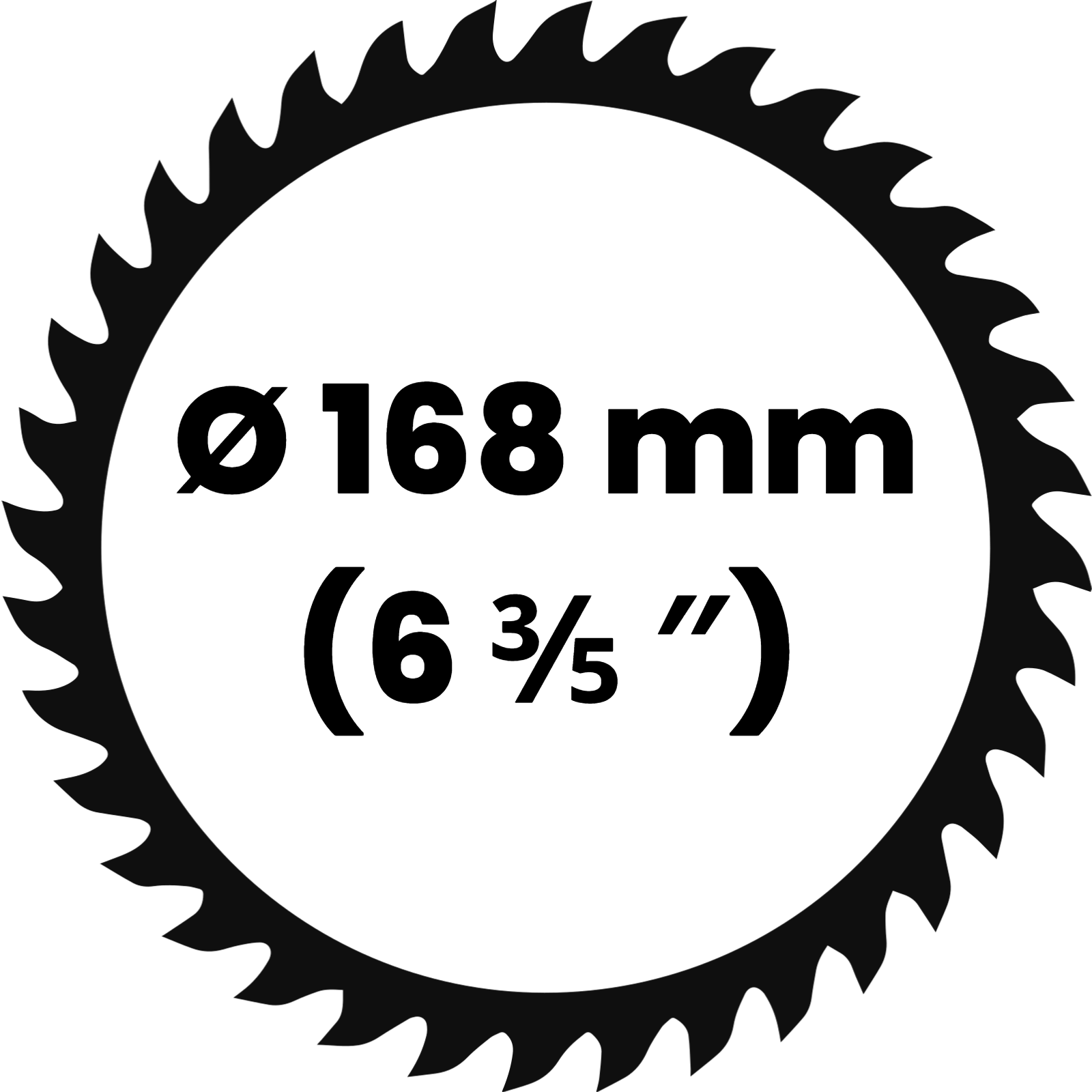 168mm (6.6") Circular Saw Blades